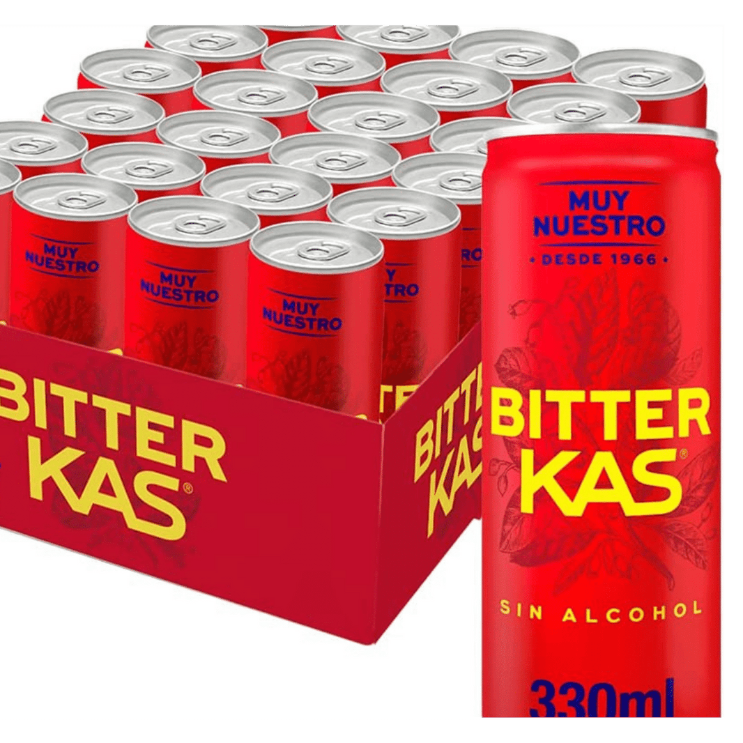 Bitter Kas uit Spanje Kopen | Spaanse Frisdrank 6 Kopen 5 Betalen ...