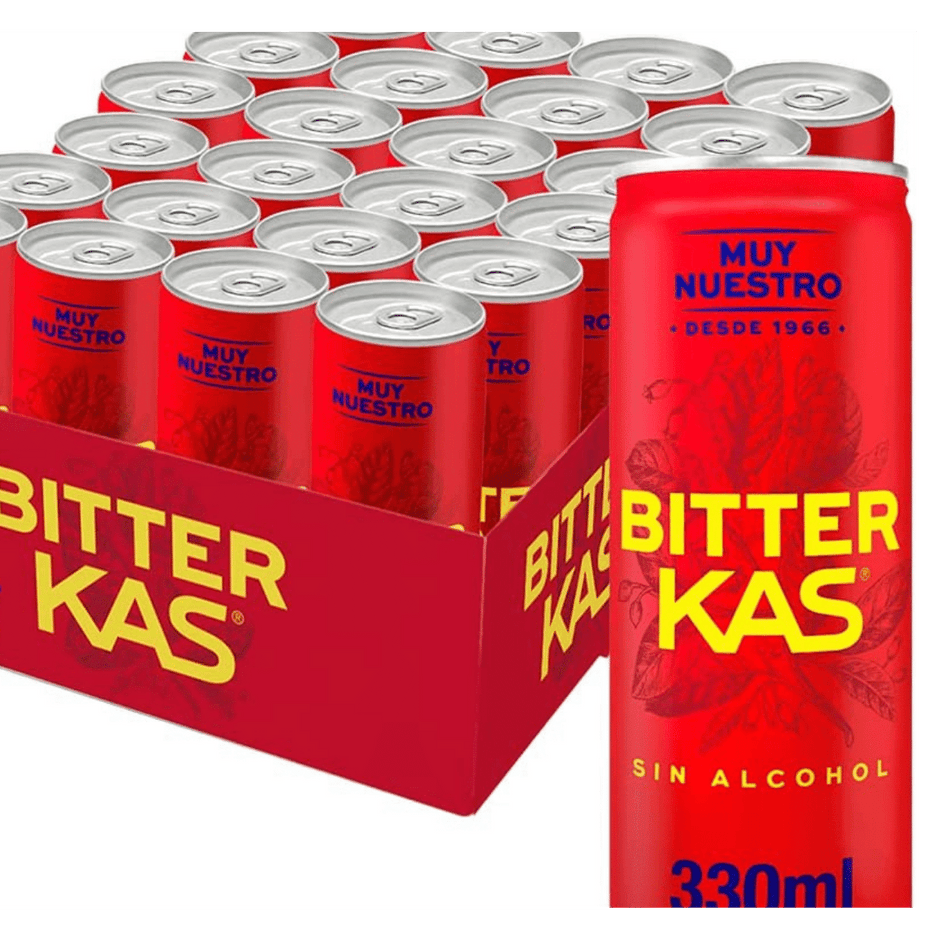 Bitter Kas uit Spanje Kopen | Spaanse Frisdrank 6 Kopen 5 Betalen ...